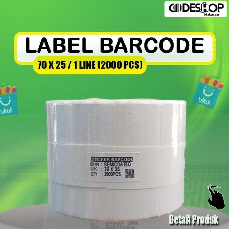 Jual STIKER LABEL RUMAH SAKIT 70X25 MM / 70 X 25 ISI 2000 PCS di Seller ...