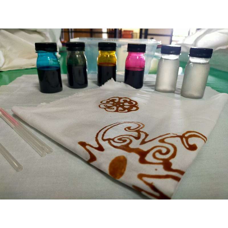 Jual Shaho starter kit untuk belajar mewarnai kain batik di Seller ...