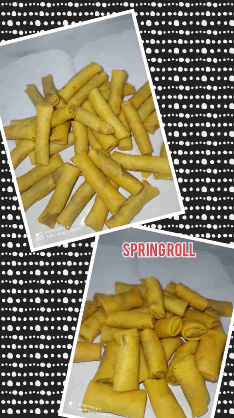 Jual Spring Roll Rol Sumpia Abon Udang Pedas Original 1Kg 1 Kg Sekilo ...