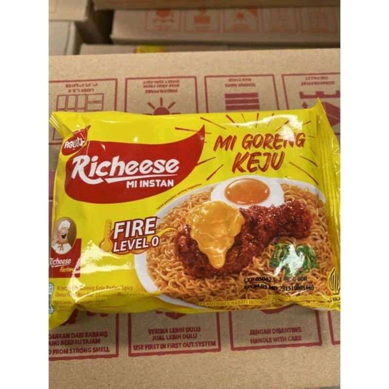 Jual Mie Richeese level di Seller Shinta modish - Kademangan, Kota ...