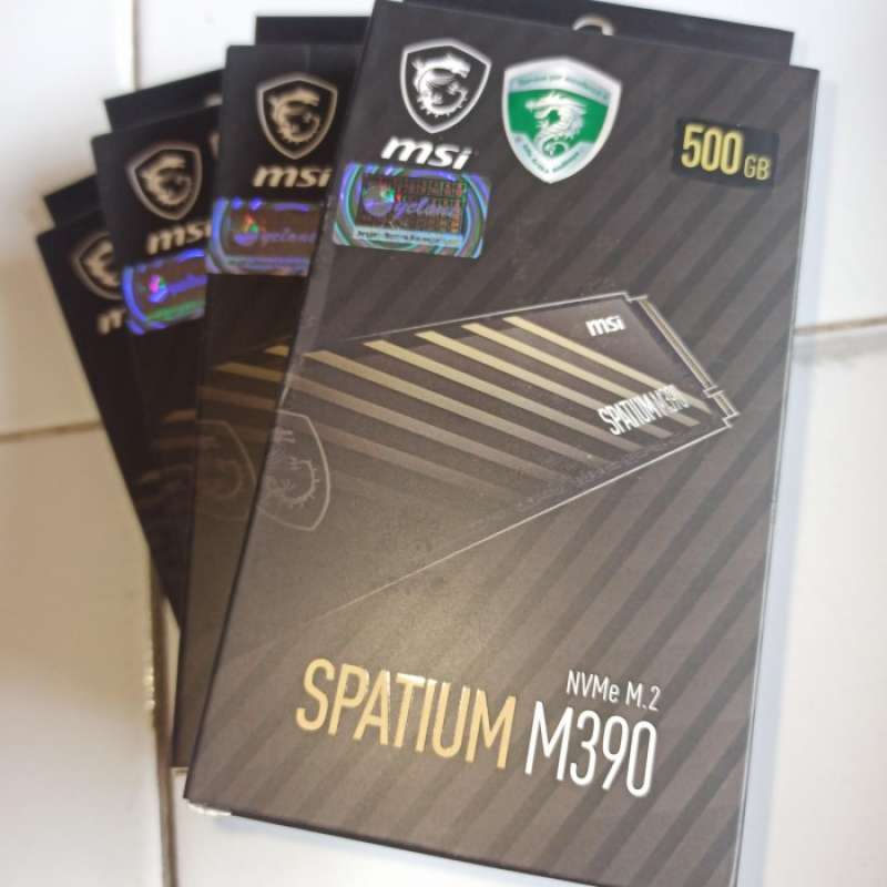 Promo Msi Ssd Spatium M390 Nvme M2-500Gb Diskon 11% di Seller Whole ...