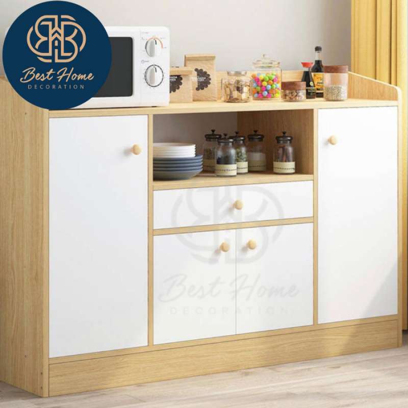 Promo Rak Dapur / Kitchen Cabinet Minimalis Uk 110 X 30 X 80Cm Diskon ...