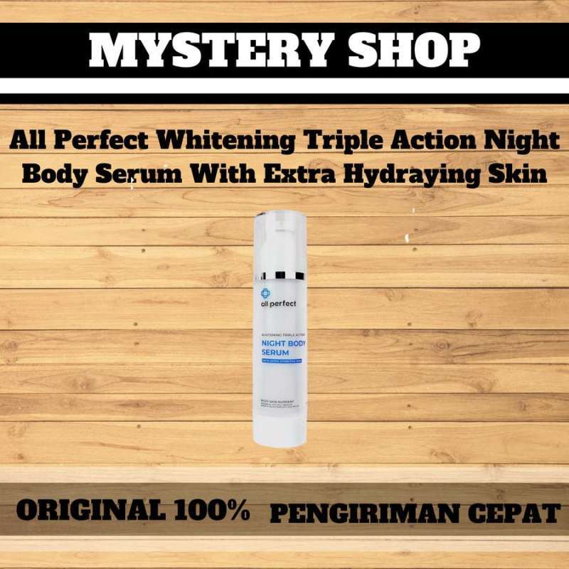 Jual All Perfect Whitening Triple Action Night Body Serum With Extra ...