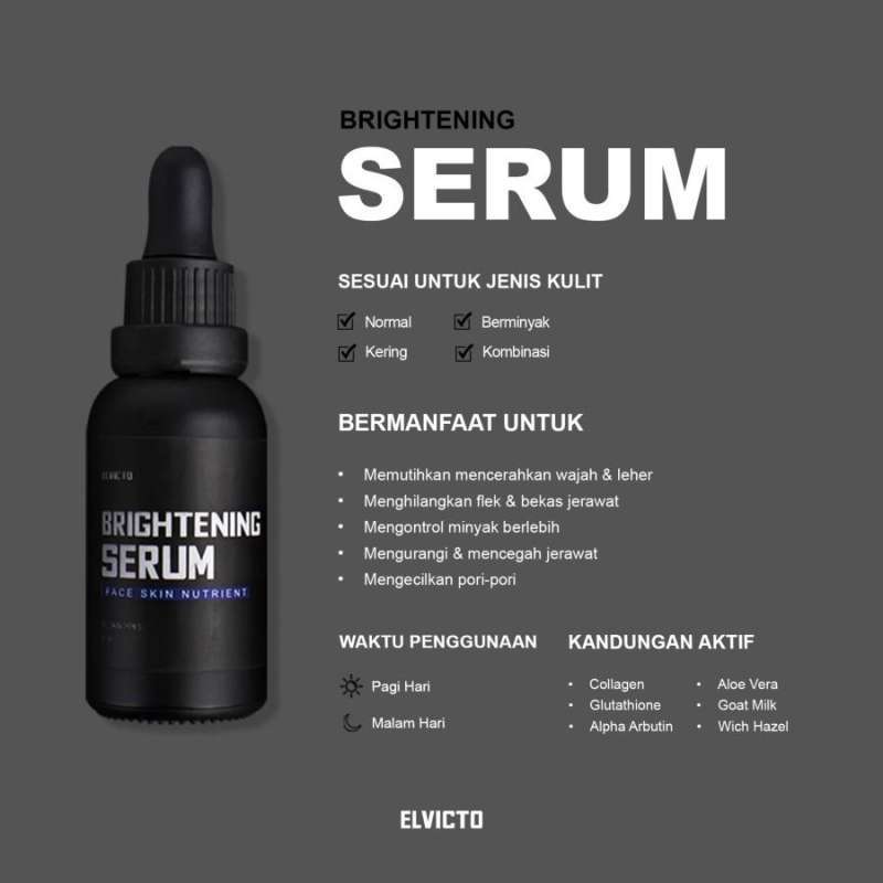 Jual Elvicto Brightening Serum Di Seller Mysteryshop.id - Sumur Batu ...
