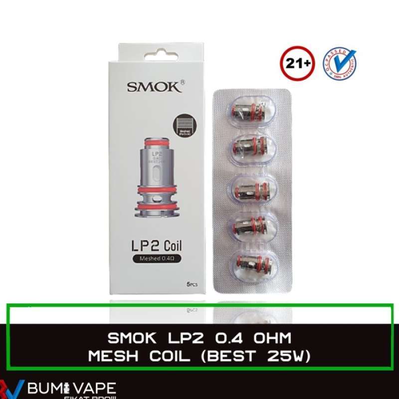 Jual Lp2 0.4 Ohm Mesh Coil Authentic Rpm 4 - Lp 2 Replacement Rpm4 / G ...