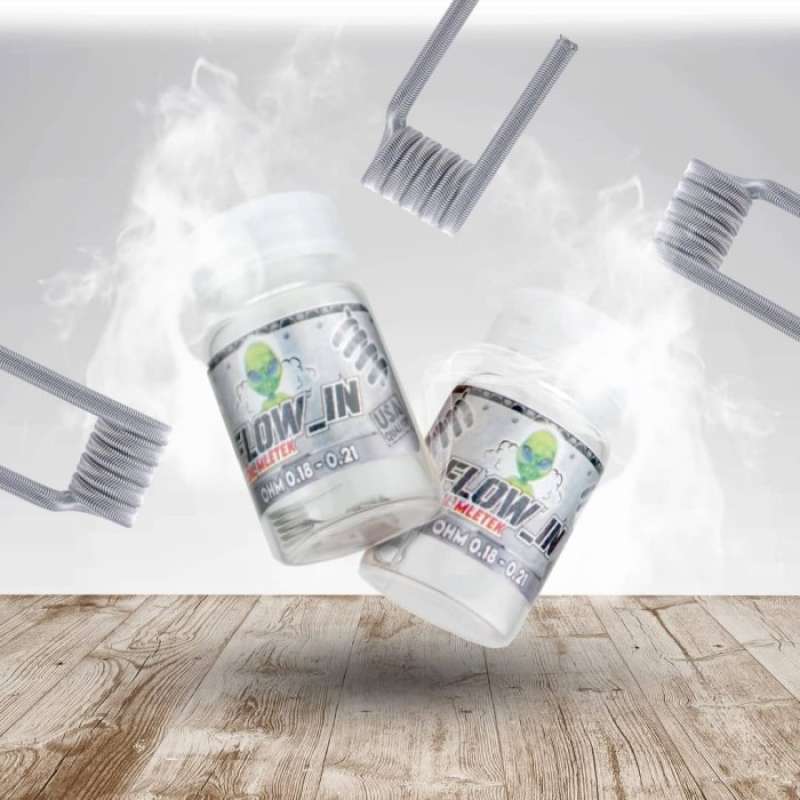 Jual Coil Flow-In Double Coil Baby Alien 0.18-0.21Ohm Flow In Coil ...
