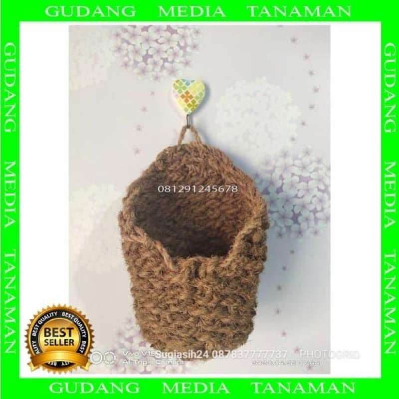 Jual Pot Serabut Sabut Serat Kelapa Untuk Anggrek Tanaman Hias Rumahan ...