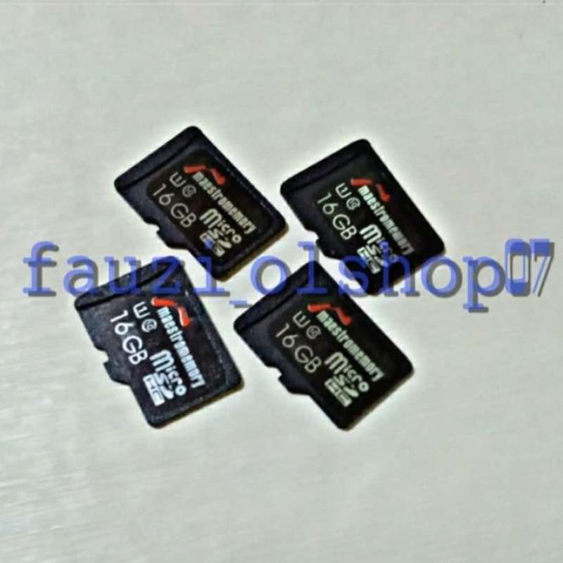 Jual Memory Card Memori 16gb Plus Buku Panduan Di Seller Cms-motor ...