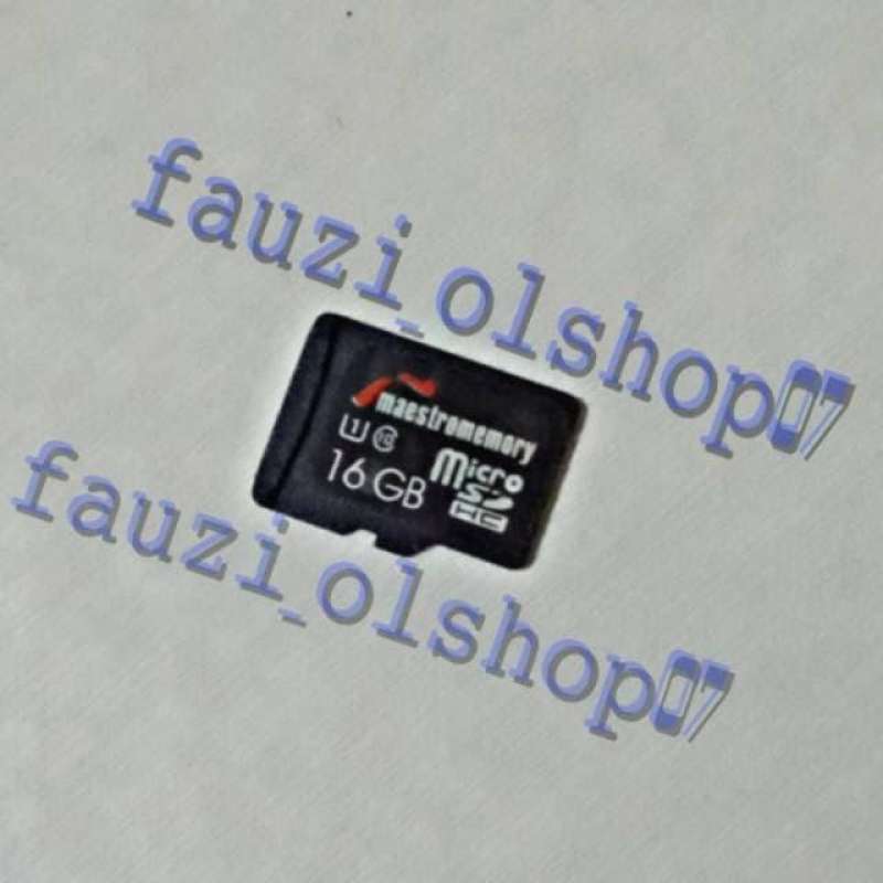 Jual Memory Card Memori 16gb Plus Buku Panduan Di Seller Cms-motor ...