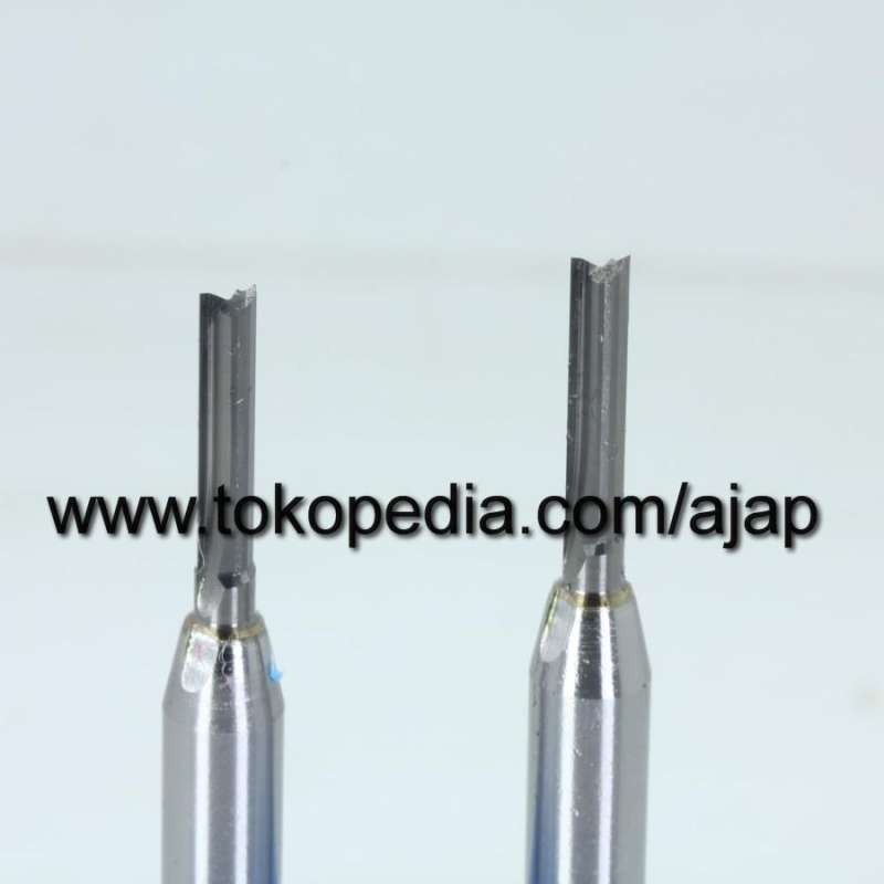 Jual Mata Router Tct 1/4 Inch Double Edge Straight 2f Mata Profil Kayu ...