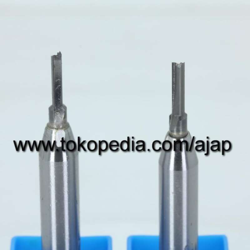 Jual Mata Router Tct 1/4 Inch Double Edge Straight 2f Mata Profil Kayu ...