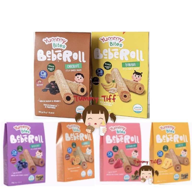 Jual Yummy Bites Beberoll Gr 9 Month / Yummy Bites Bebe Roll ...