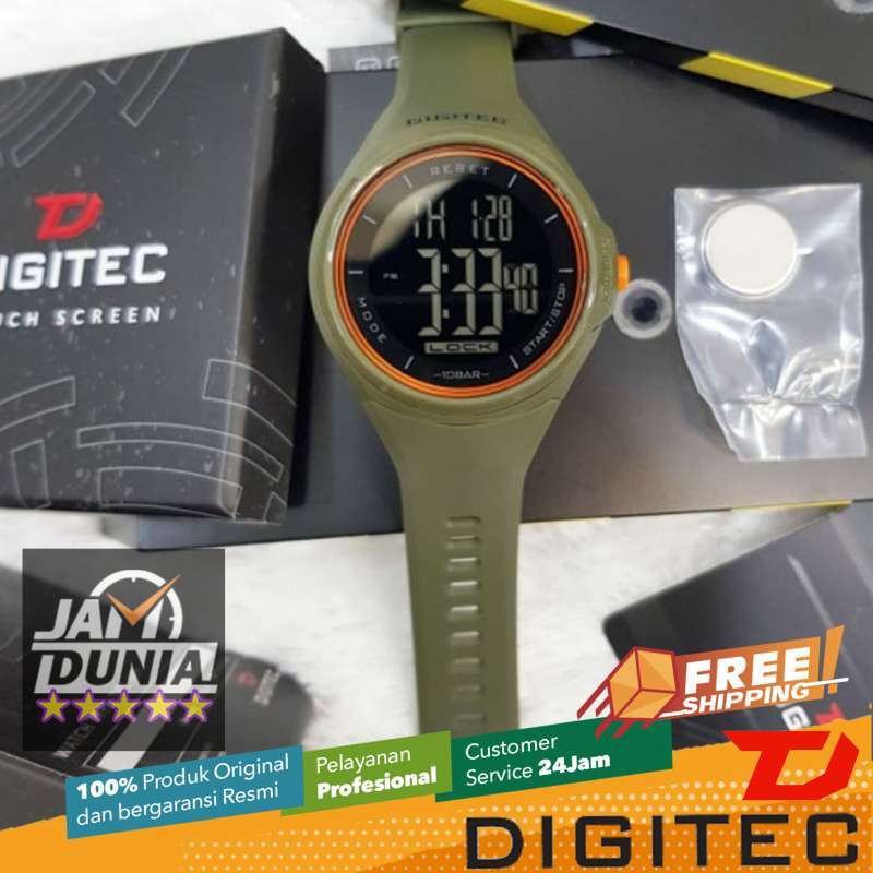 Jual Strap Jam Tangan Digitec Ds 8086 T Original & Branded - Harga ...