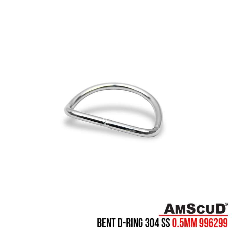 Promo AmScuD Bent D-Ring 304 SS 0.5mm 996299 / Carabiner D-Ring BCD Scuba Diving / Alatselam.com ...
