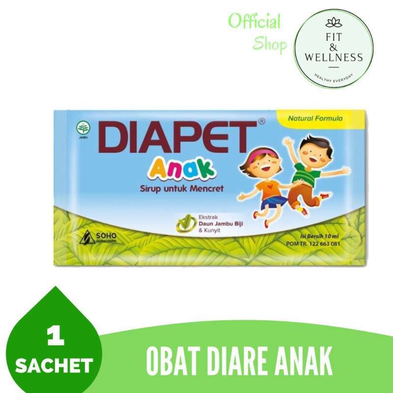 Jual Diapet Anak Sirup Untuk Mencret Sachet di Seller Fit& wellness ...