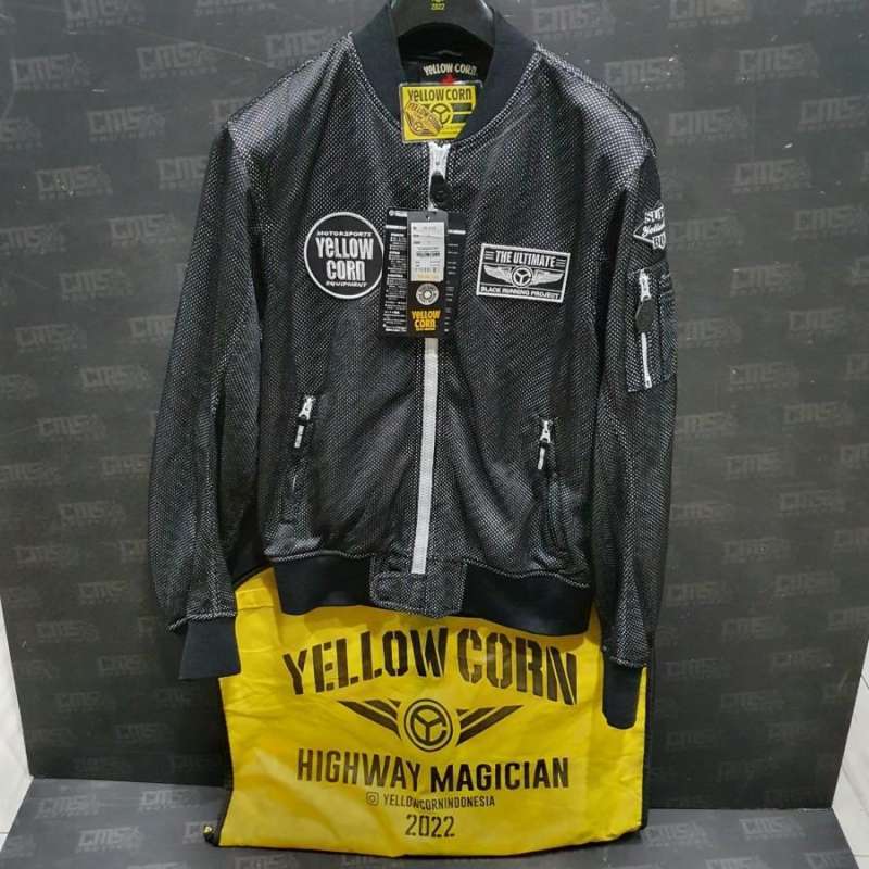 Jual Jacket Jaket Touring Yellow Corn YB 2122 Ivory New Collection ...