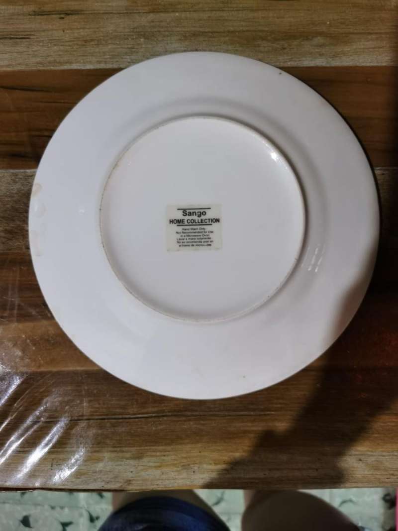 Jual Piring Hotel Restoran Porcelain 22 cm Merek Sango Murah Meriah di ...