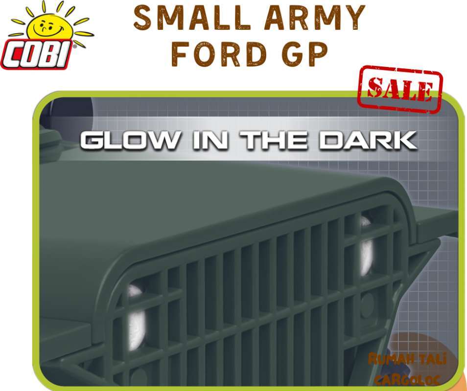 Jual Mainan Motorik Anak Bricks Cobi Small Army Ford Gp Di Seller Main ...
