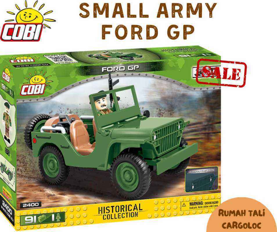 Jual Mainan Motorik Anak Bricks Cobi Small Army Ford Gp Di Seller Main ...