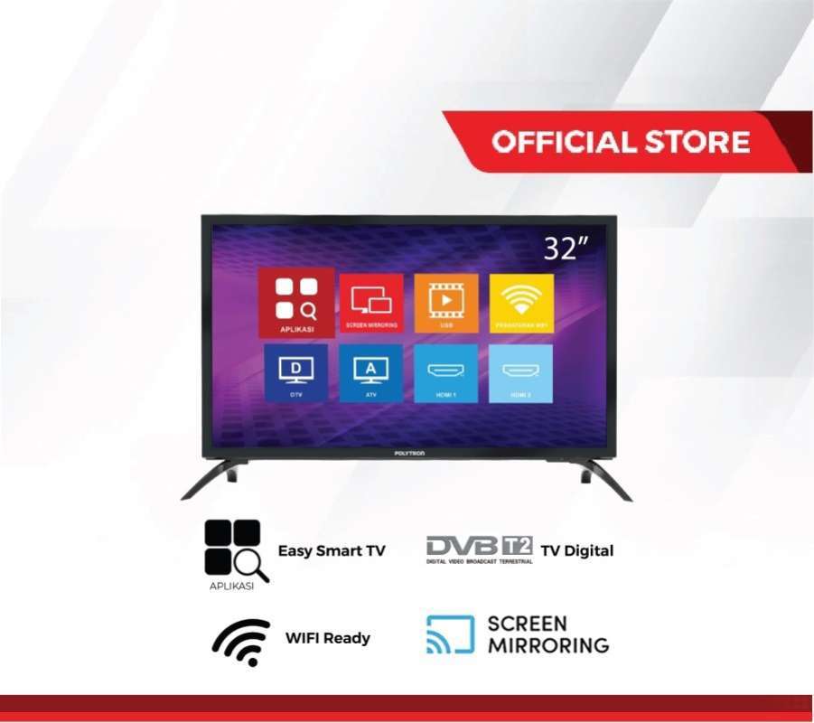Jual Led Tv 32 Mv1859 Inch Polytron Original, Murah & Diskon April 2024 ...