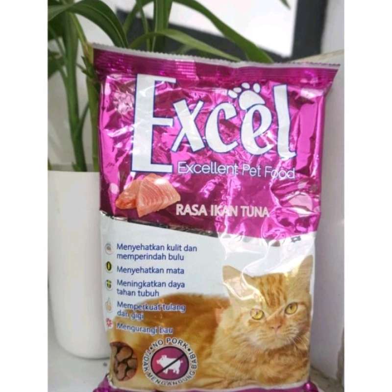 Jual makanan kucing excel cat food 500gram di Seller MMB PET SHOP ...
