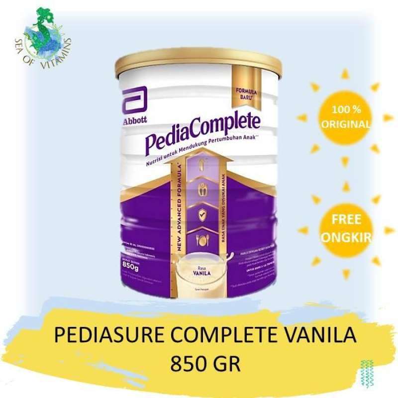Jual Pediasure Complete Vanila 850 Gr [ 1-10 Tahun ] Di Seller Sea Of ...