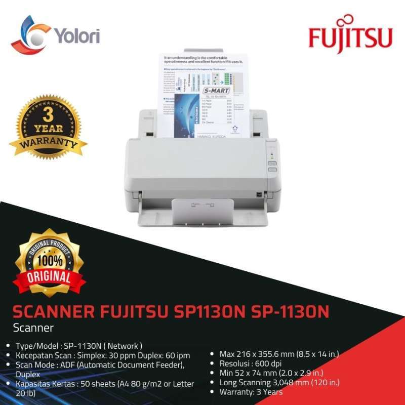 Jual Scanner Fujitsu Original Murah - Harga Diskon April 2024 | Blibli