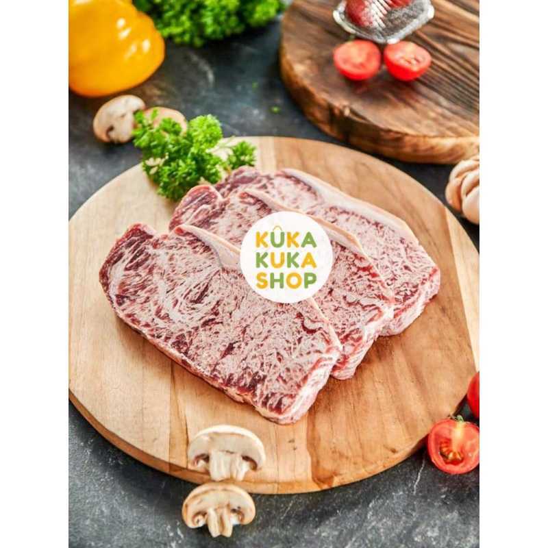 Jual Daging Sapi Wagyu Hokubee Meltique Steak 100 gram di Seller Kuka ...