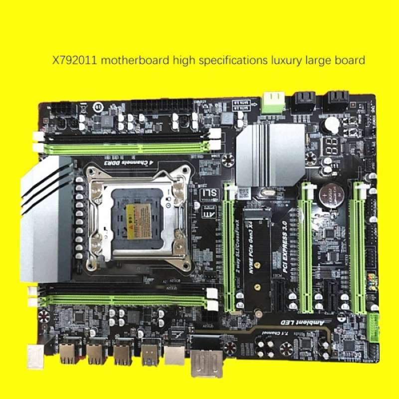 Jual Motoard X79 Lga 2011 Cpu Komputer 4 Channel M.2 E5-2670 V1 V2 Sata 3.0 - Random di Seller ...