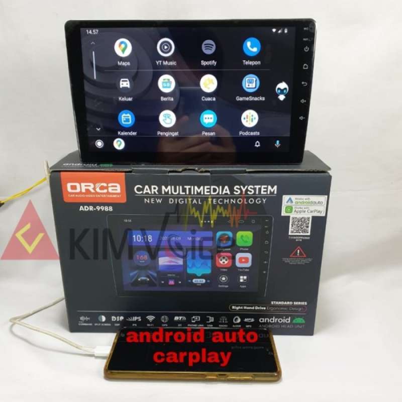 Jual Head Unit Android Orca 9 Inch Oem New Rush / Terios 2018 Up Di ...