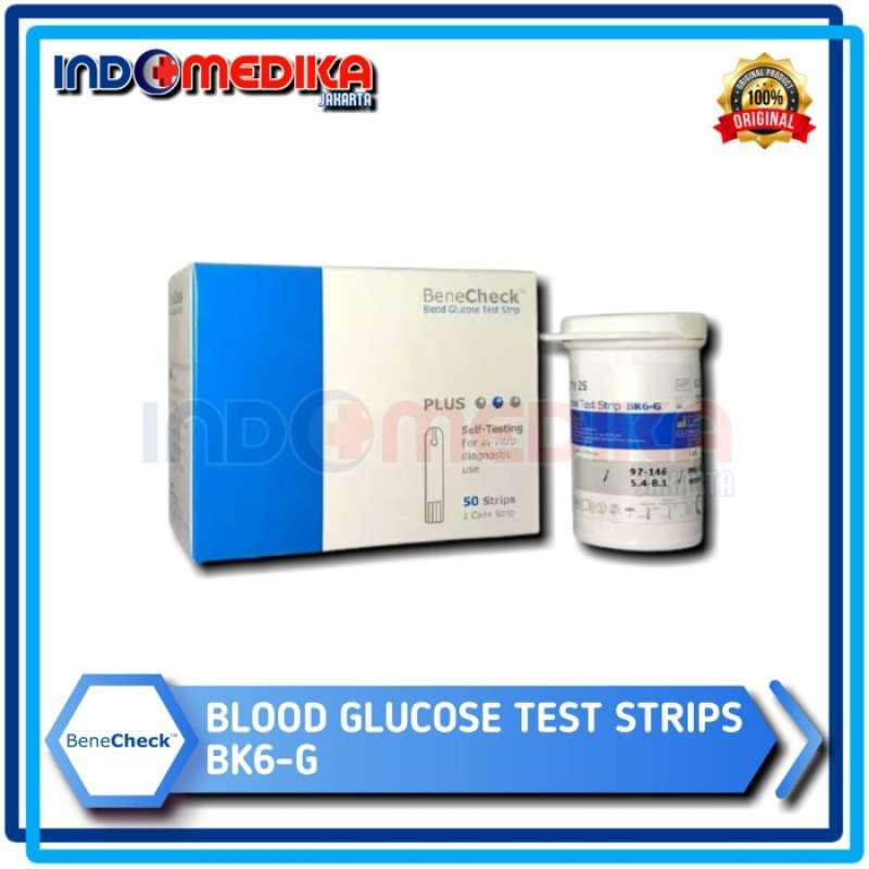 Promo Benecheck Strip Gula Darah / Strip Glukosa Benecheck / Stik ...