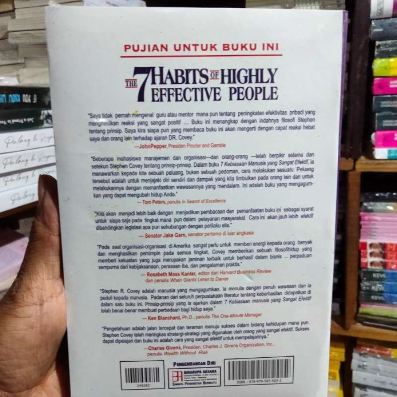 Jual Buku 7 Habits Of Highly Effective People Stephen R Covey Di