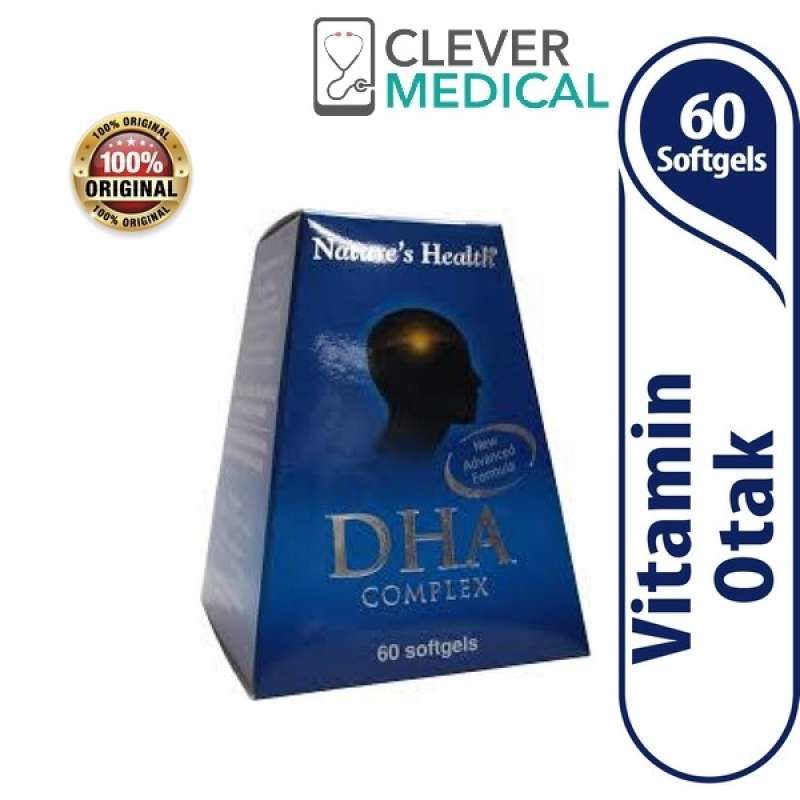 Promo Nature'S Health Dha Complex 60 Caps 500 Mg/Vitamin Otak Diskon 17 ...