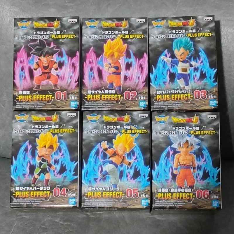 Jual ORIGINAL Dragon Ball Super WCF Plus Effect set 6 Goku -NEW & VERY RARE di Seller Z-hobby ...