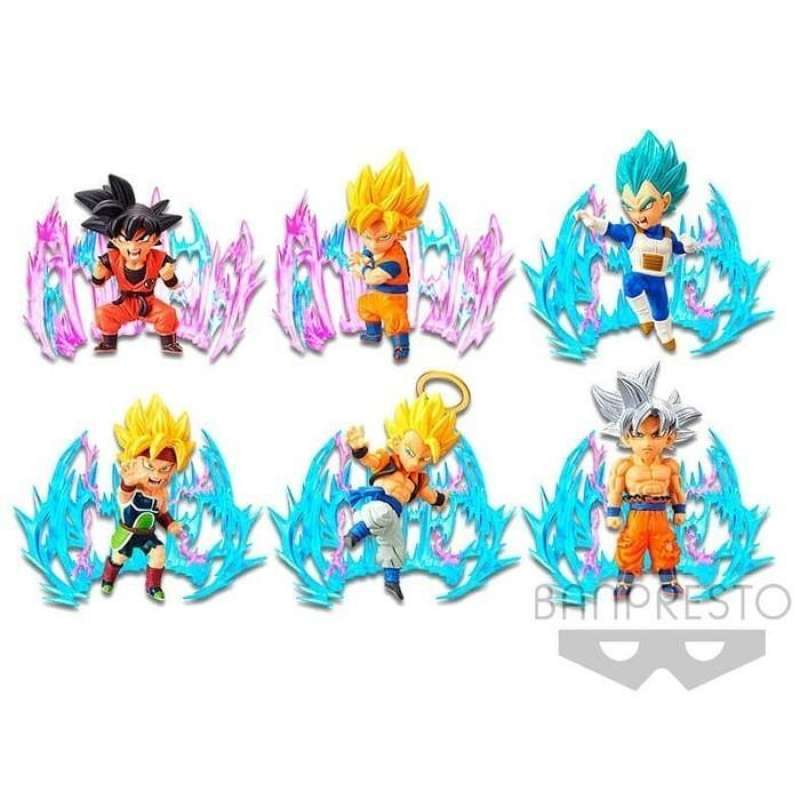Jual Original Dragon Ball Super Wcf Plus Effect Set 6 Goku -new & Very Rare Di Seller Z-hobby ...