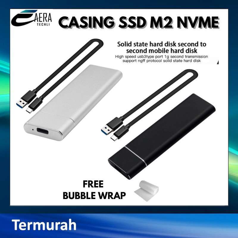 Promo Casing Ssd M Nvme Usb Type C Case Ssd M High Speed Diskon
