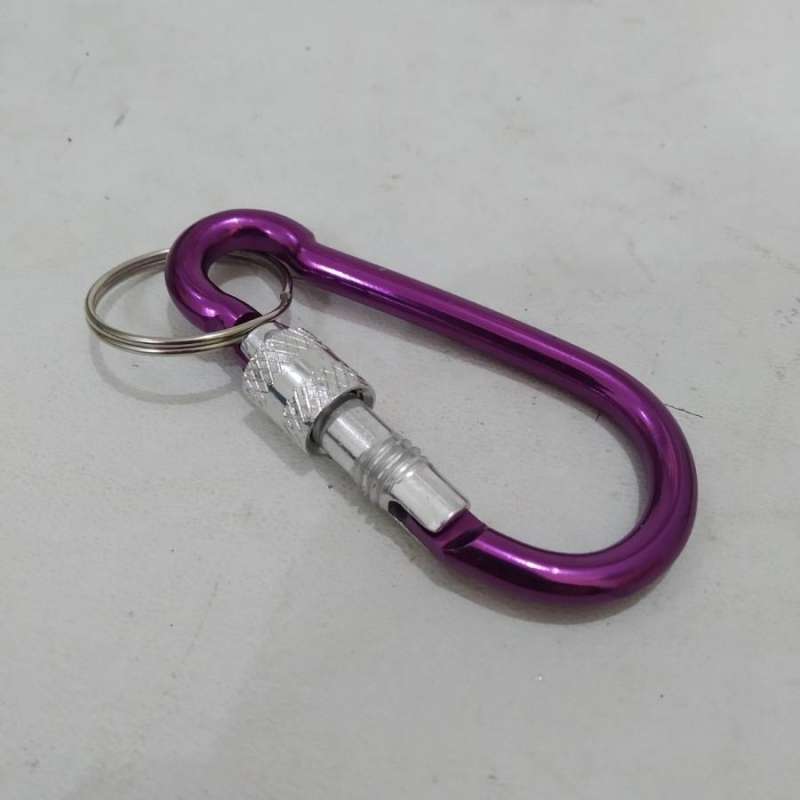 Jual Ganci gantungan kunci Carabiner karabiner kait screw lock kecil di ...
