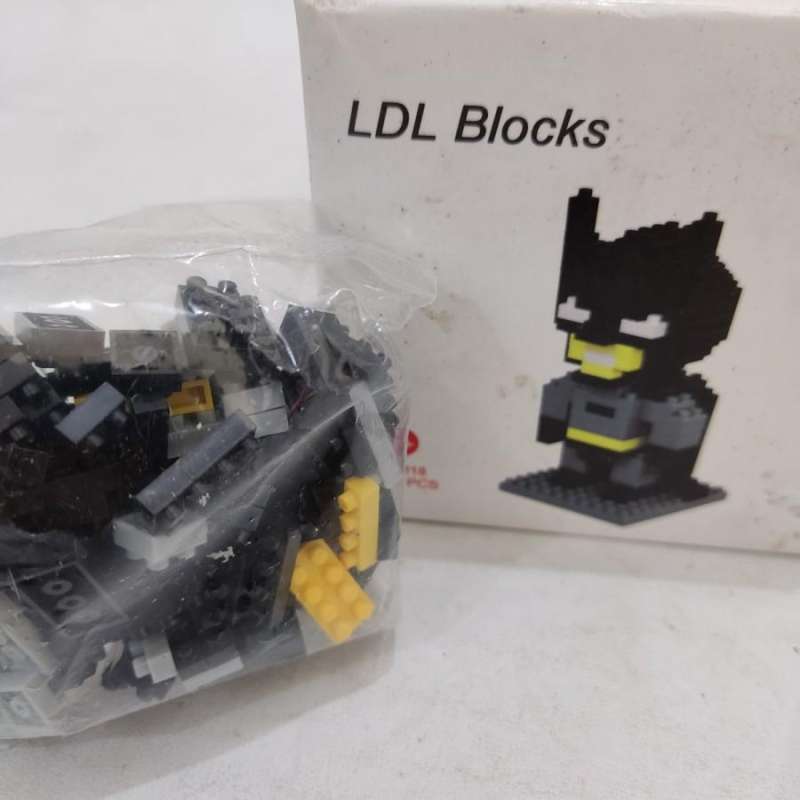 Jual Mainan Rakitan Lego Mini Brick Nano Diamond Block Loz Batman Di ...