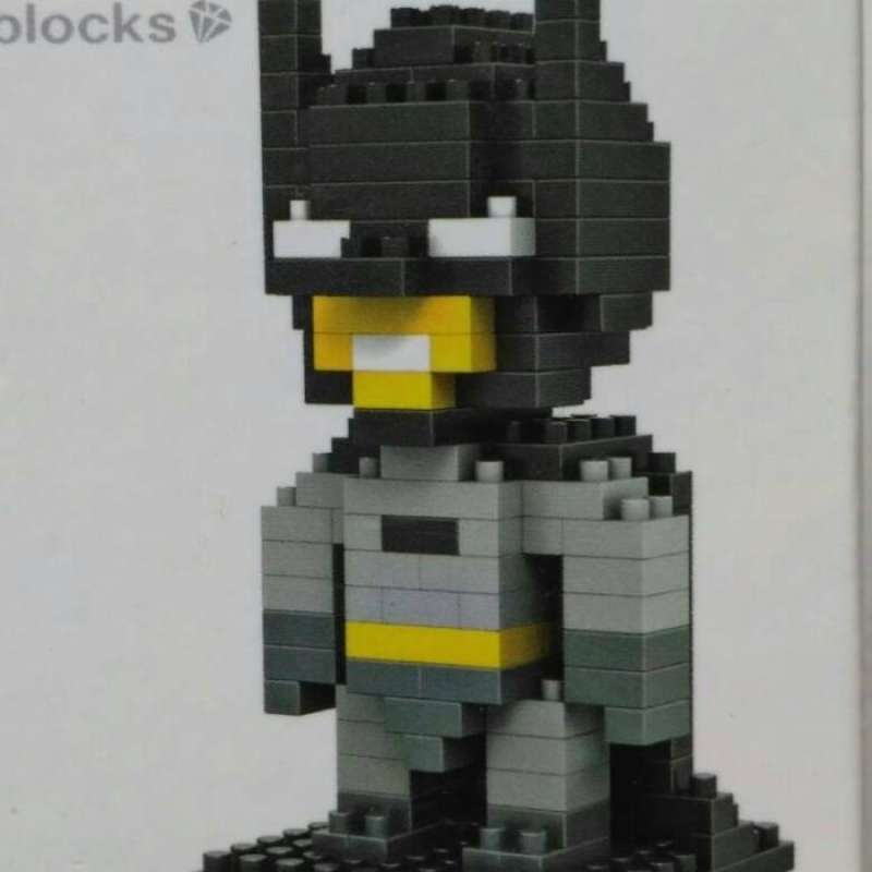 Jual Mainan Rakitan Lego Mini Brick Nano Diamond Block Loz Batman Di ...