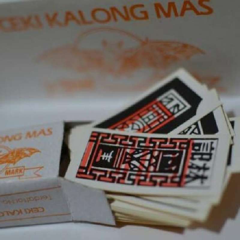 Jual 1Pcs/Set Kartu Ceki Kalong Mas Kartu Kuning Kertas Koa Bkn Kapal ...