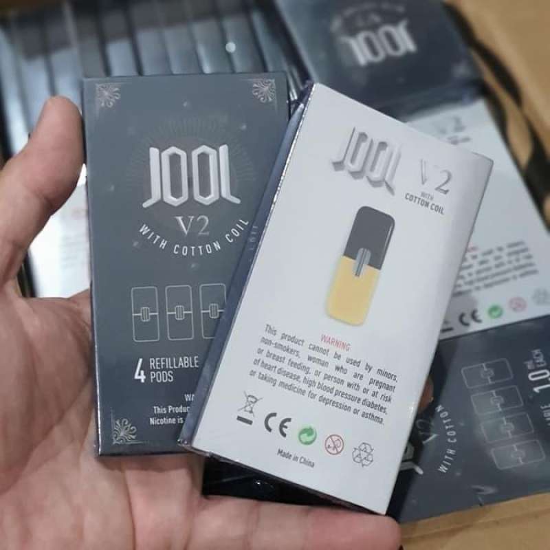 Jual Cartridge JOOL V2 Cotton Coil Empty Pods 100% Authentic di Seller ...