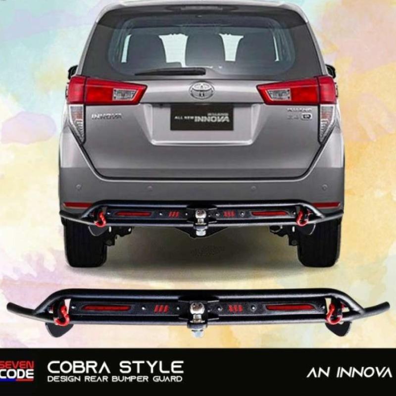 Jual Rear Bumper Guard Innova Reborn - Cobra - SEVENCODE di Seller ...