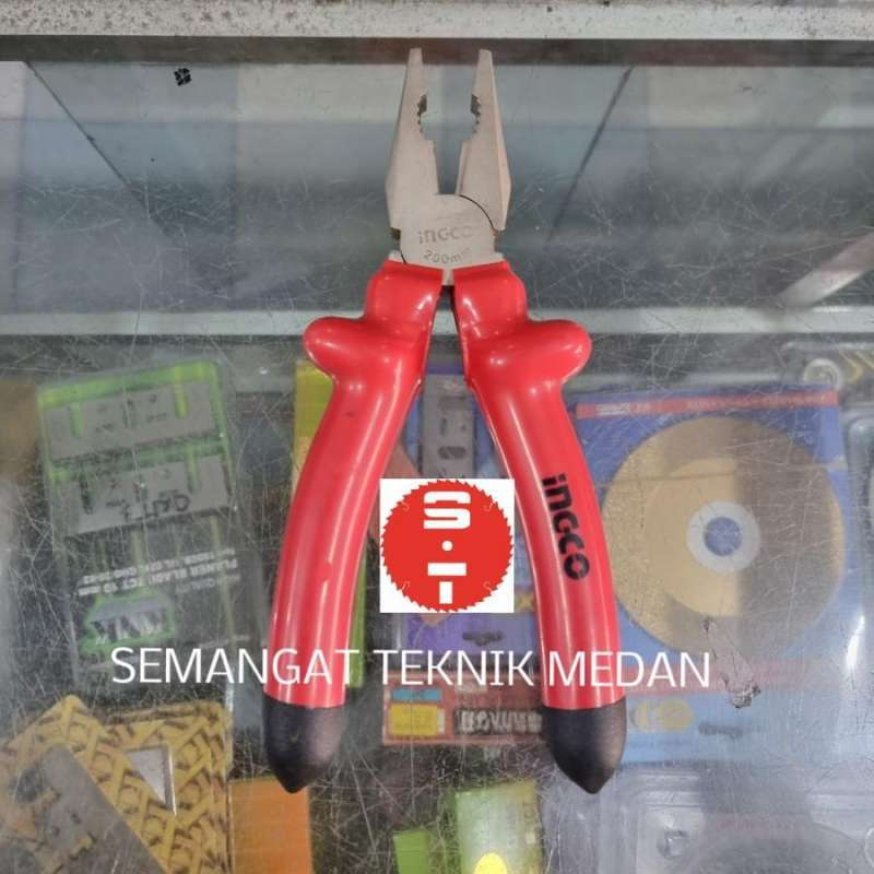 Jual Tang Kombinasi Elektrik Listrik Electric Insulated Pliers 8 8 ...