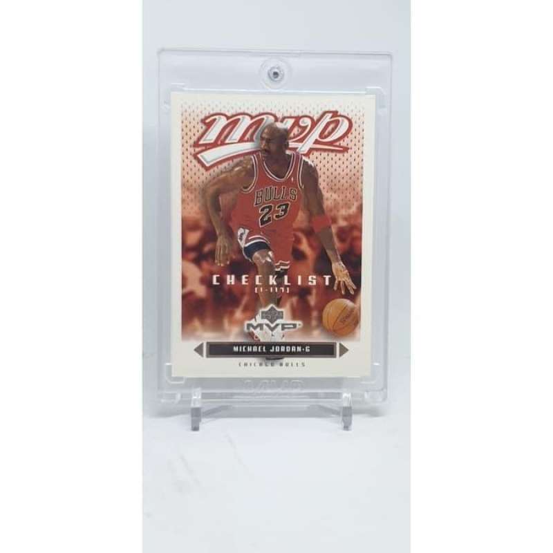 Jual ORIGINAL kartu basket MVP Checklist Michael Jordan BULLS -VERY ... Jual ORIGINAL kartu basket MVP Checklist Michael Jordan BULLS -VERY ...