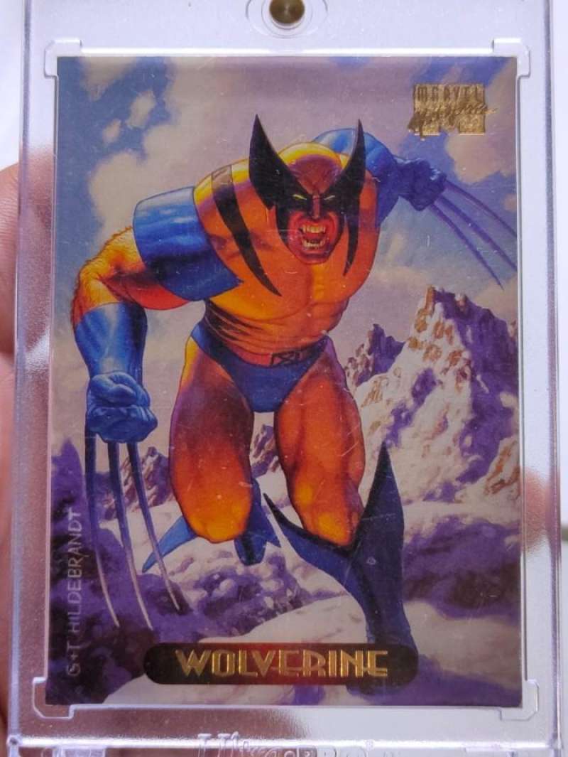 Jual ORIGINAL Kartu Marvel Masterpieces Wolverine XMEN 1994 -VERY RARE ...