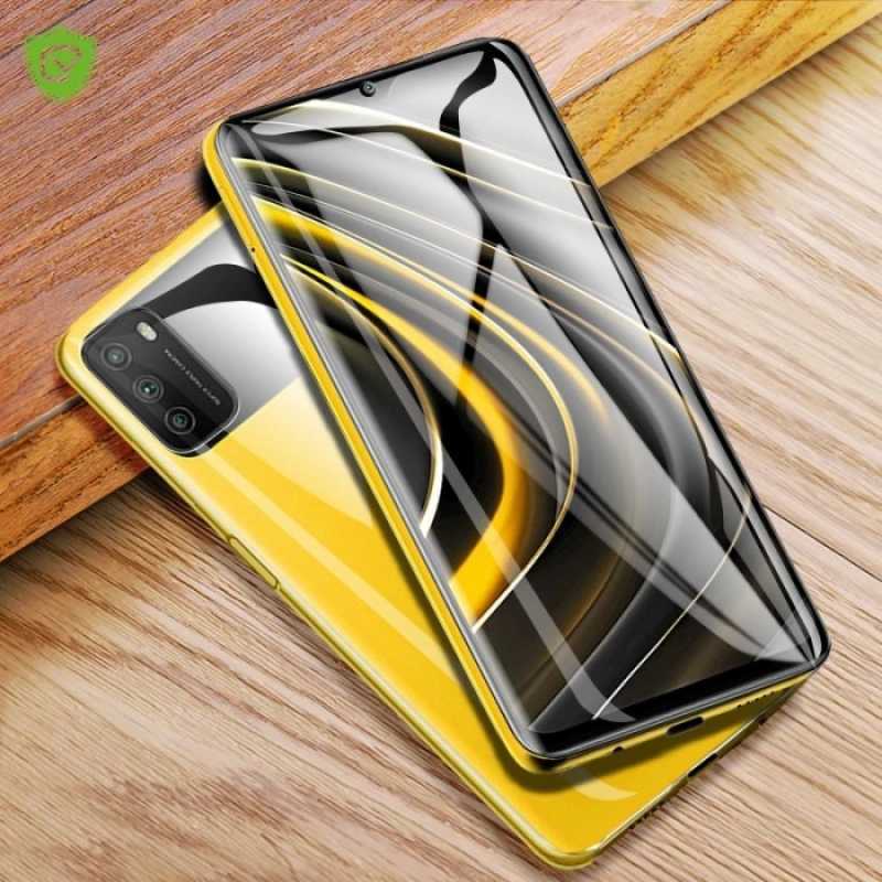 Promo XIAOMI POCO M3 HYDROGEL SCREEN GUARD FRONT BACK FULL ANTIGORES ...