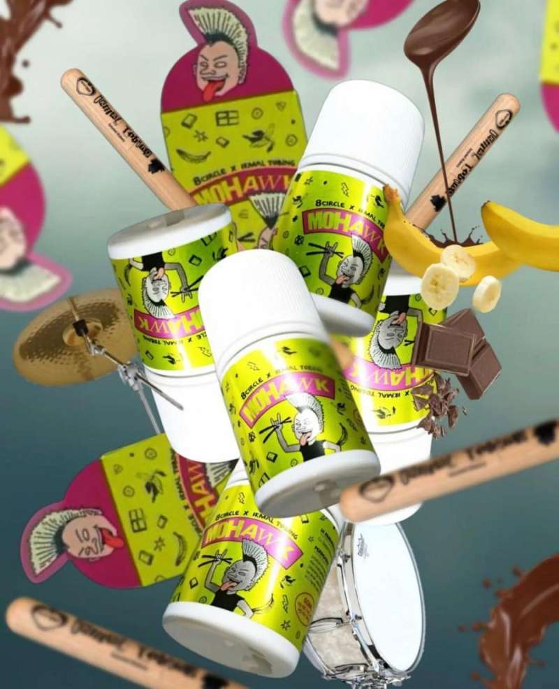 Jual Mohawk Banana Chocolate 60ml By Ikmal Tobing X 8 Circle Vape ...