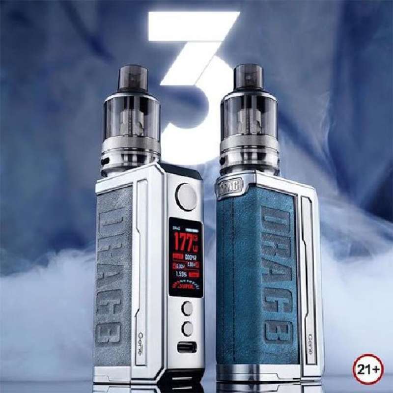 Jual Voopoo Drag 3 177w Mod + Tpp Pod Tank 100% Authentic - Drag 3 Kit ...