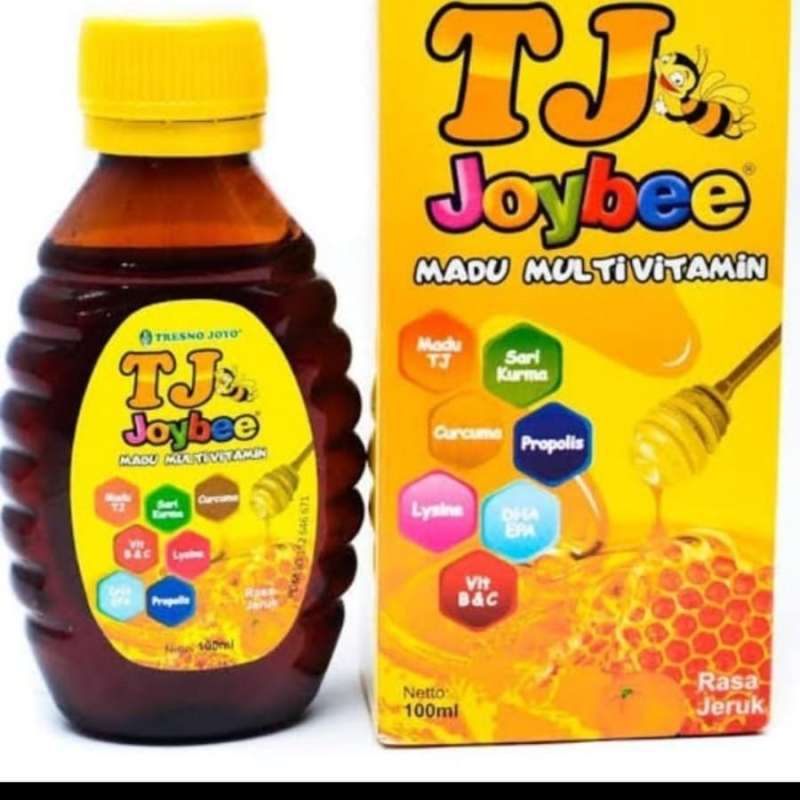 Promo TJ Joybee Madu Multivitamin orange 100 ml Diskon 22% di Seller ...