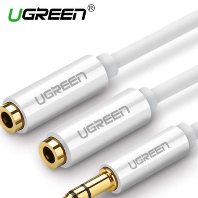 Jual Ugreen Audio Splitter Earphone Cable Jack 3.5Mm 1 Male To 2 Female ...